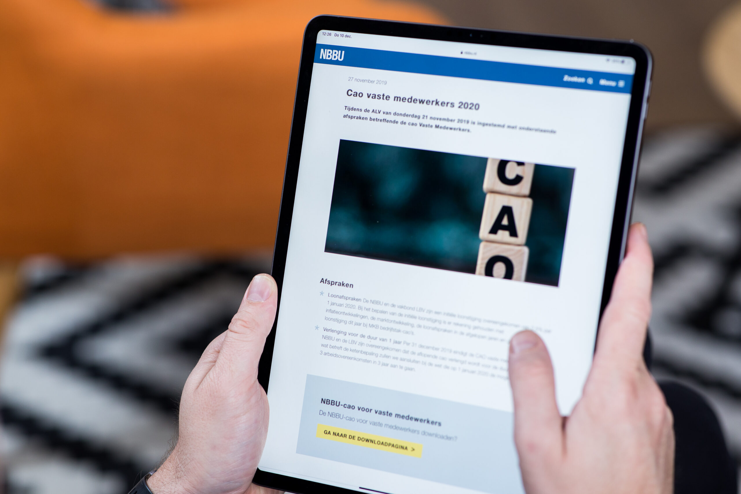 NBBU akkoord met bonden over uitzend-cao - Nieuws