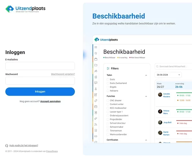Nieuwe look voor Uitzendplaats
